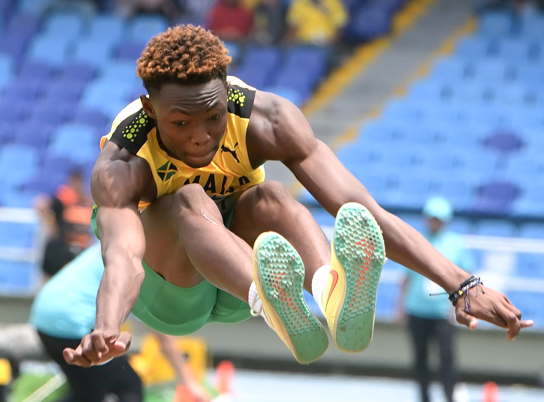 Which Jamaican Athlete Holds the Long Jump Record?